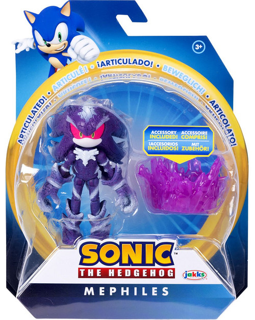 Sonic The Hedgehog Mephiles 4 Action Figure with Purple Mist Base Jakks Pacific - ToyWiz