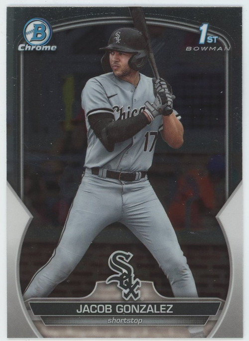 MLB Topps 2023 Bowman Draft Chrome Single Card Jacob Gonzalez BDC-167 ...