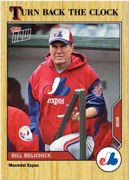 MLB Montreal Expos 2023 NOW Baseball Single Card Bill Belichick ...
