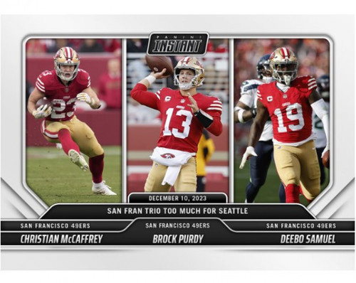 NFL San Francisco 49ers 2023 Panini Instant Football Single Card Brock ...
