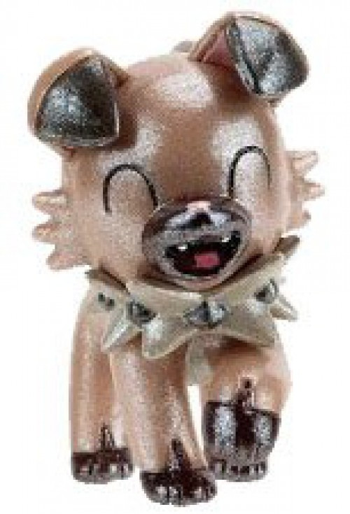 Pokemon Rockruff 2 Mini PVC Figure Pearlized Color Version Loose ...