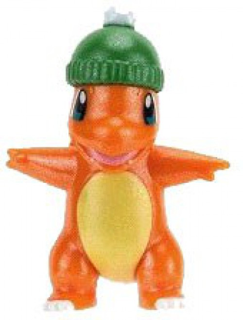 Pokemon Charmander in Winter Hat 2 Mini PVC Figure Pearlized Color ...