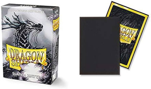 Dragon Shield Matte Slate Japanese Sleeves 60 Count Arcane Tinmen - ToyWiz