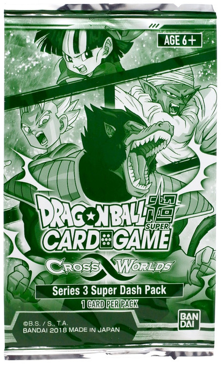 Dragon Ball Super Trading Card Game Series 3 Cross Worlds Super Dash ...