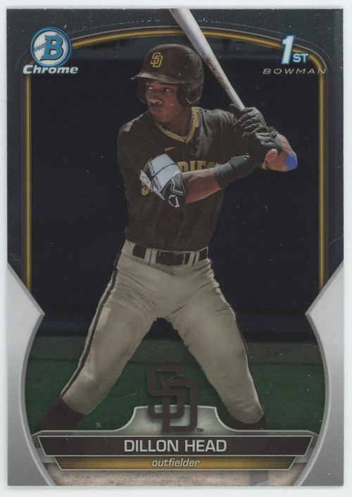 MLB 2023 Bowman Draft Chrome Single Card Dillon Head BDC-7 1st Bowman - ToyWiz
