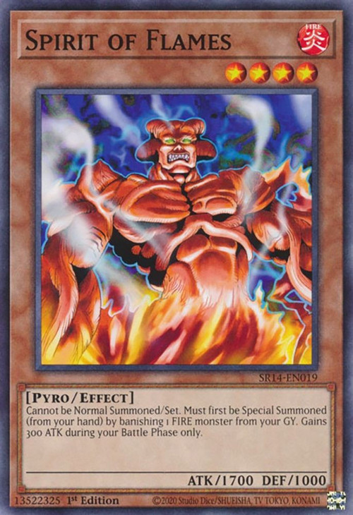YuGiOh Trading Card Game Structure Deck Fire Kings Single Card Common ...