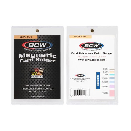 BCW Magnetic Card Holder 55 Pt. Card Card Holder - ToyWiz
