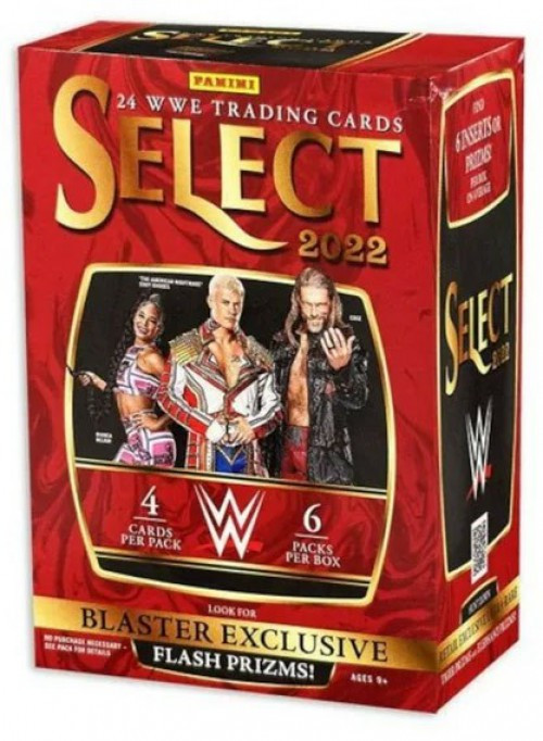WWE Wrestling 2022 Select Trading Card BLASTER Box 6 Packs Panini - ToyWiz