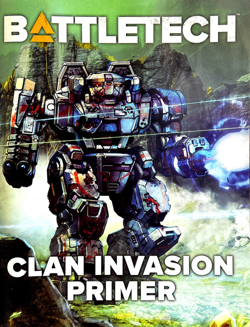 BattleTech Clan Invasion Primer Softcover Book 10-Pages Catalyst Game ...