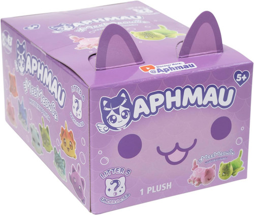 Aphmau MeeMeows Litter 5 Under the Sea 6 Mystery Plush Pack 1 RANDOM ...