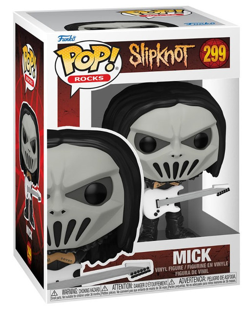 Funko Slipknot POP Rocks Mick Vinyl Figure 299 - ToyWiz