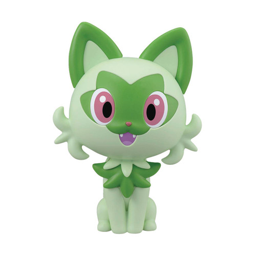 Pokemon Model Kit Quick Sprigatito Model Kit 18 Bandai Hobby - ToyWiz