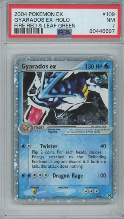 Pokemon EX Fire Red Leaf Green Gyarados ex Ultra Rare Graded Card 109 ...