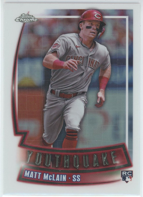 MLB Topps 2023 Topps Chrome Update Single Card Youthquake Matt McLain ...
