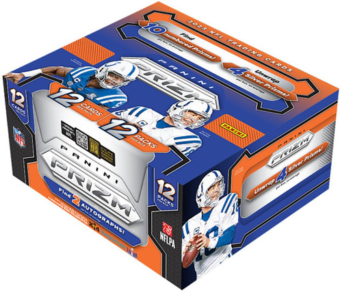 NFL Panini 2023 Prizm Football Trading Card HOBBY Box 12 Packs - ToyWiz