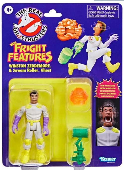 The Real Ghostbusters Fright Feature Winston Zeddmore with Scream ...
