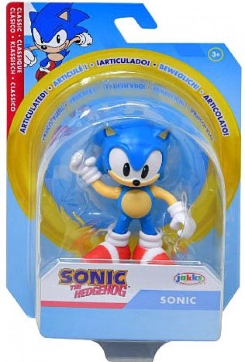 Sonic The Hedgehog Wave 16 Sonic 2.5 Mini Figure Classic Jakks Pacific ...