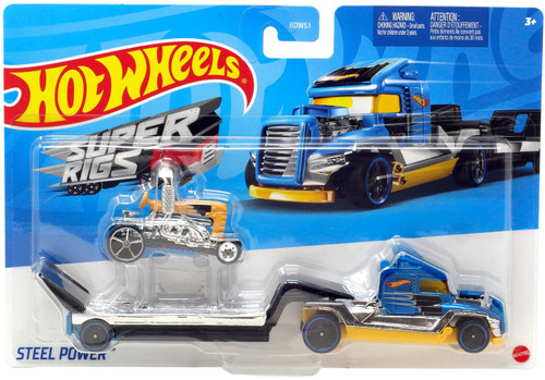 Hot Wheels Super Rigs Steel Power Diecast Car Mattel - ToyWiz