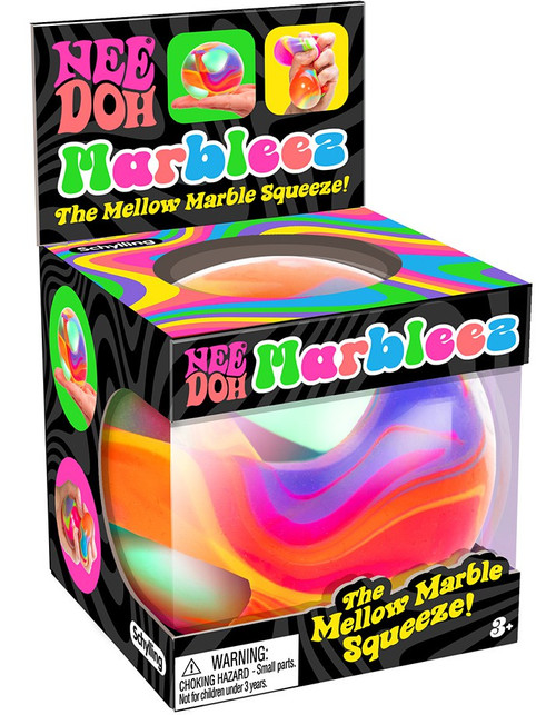 NeeDoh Marbles Marbleez Stress Ball 1 RANDOM Color Schylling - ToyWiz