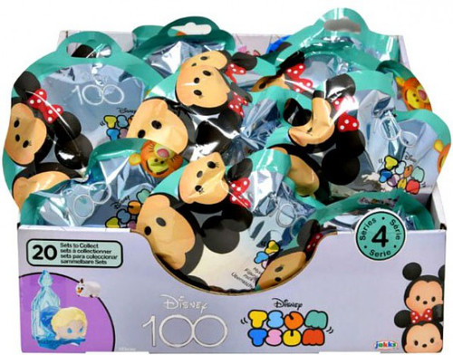 Disney Tsum Tsum Disney100 Celebrations Series 4 Mystery Stack Box 24 Packs Jakks Pacific - ToyWiz