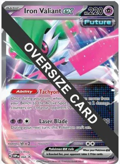 Pokemon Scarlet Violet Single Card Promo Iron Valiant ex SVP068 ...