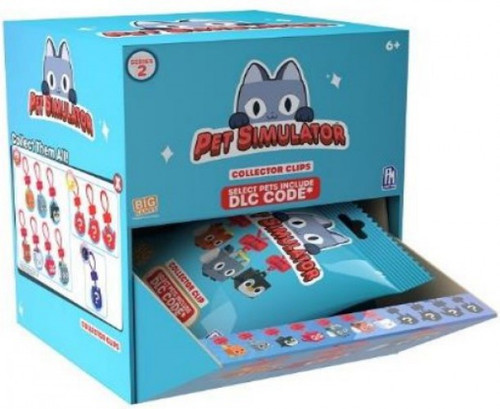 Pet Simulator X Series 2 Collector Clip Mystery Box 24 Packs PhatMojo ...