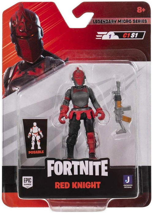 Fortnite Legendary Micro Series Red Knight 2.5 Mini Figure C1S1 ...