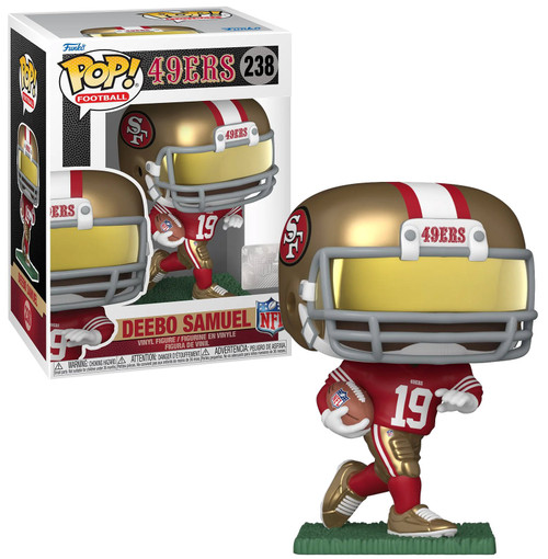 Funko NFL San Francisco 49ers POP Football Deebo Samuel Vinyl Figure ...