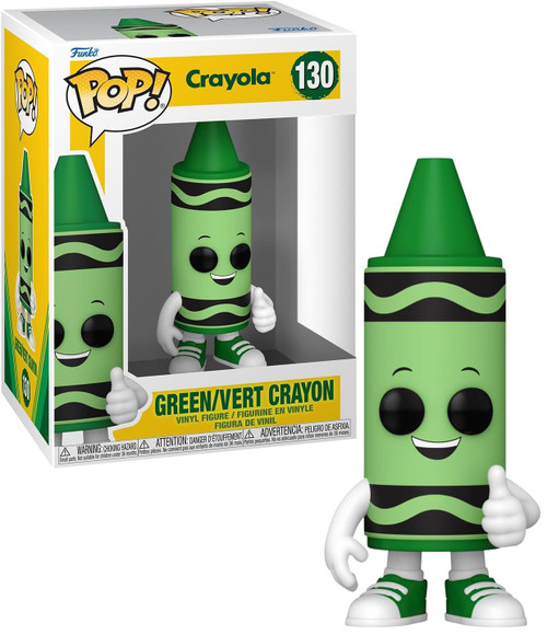 Funko Crayola POP Vinyl Green Crayon Vinyl Figure - ToyWiz