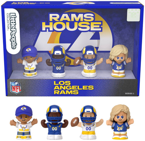 Fisher Price Little People x NFL Los Angeles Rams Collector Series Los ...