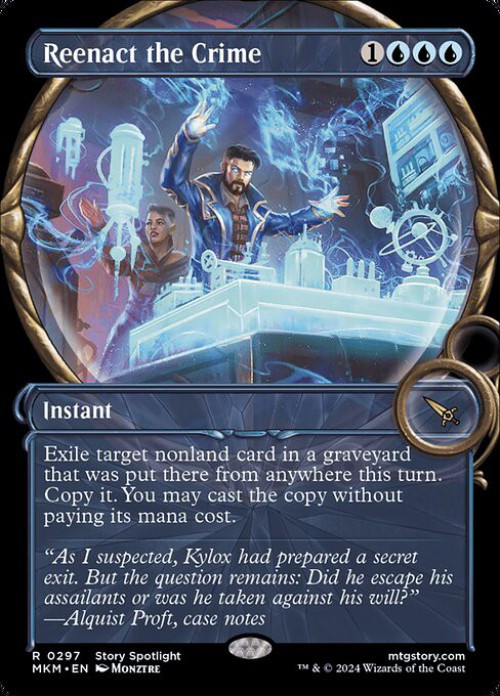 Magic The Gathering Murders at Karlov Manor Single Card Rare Reenact ...
