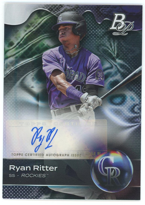 MLB 2023 Bowman Platinum Single Card Ryan Ritter TOP-21 Auto - ToyWiz