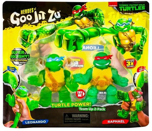 Heroes of Goo Jit Zu Teenage Mutant Ninja Turtles Leonardo Raphael ...
