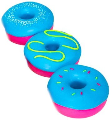 NeeDoh Dohnut Stress Ball BLUE Frosting Schylling - ToyWiz
