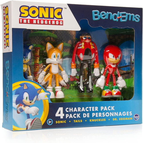 Sonic The Hedgehog Flexfigs Dr. Eggman, Tails, Sonic Knuckles 5 ...