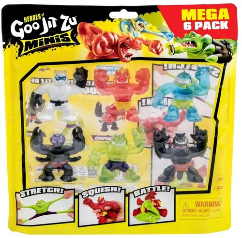 Heroes of Goo Jit Zu MINIS Thrash, Blazagon, Pantaro, Scorpius, Rock ...