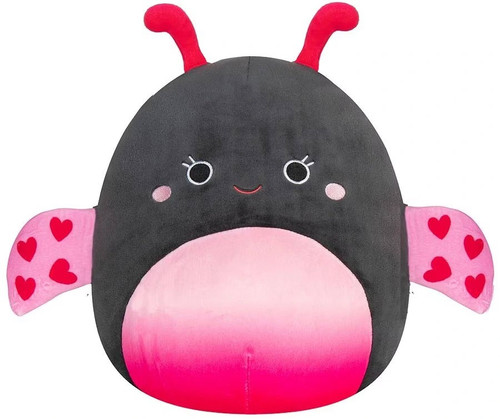 Squishmallows 2024 Valentines Day Ladee the Ladybug 5 Plush Kellytoys ...