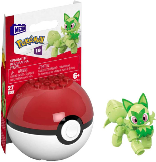 Pokemon Series 18 Sprigatito Set Mega Construx - ToyWiz