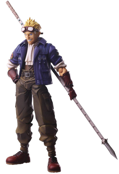 Final Fantasy VII Bring Arts Cid Highwind 5.5 Action Figure Square Enix ...