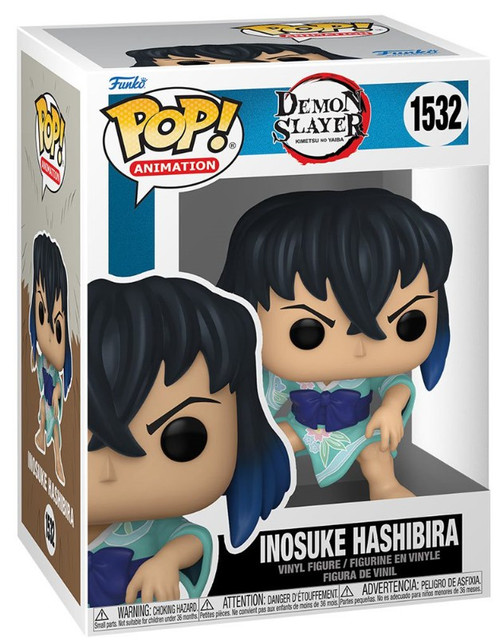 Funko Demon Slayer POP Animation Inosuke Vinyl Figure 1532 Kimono - ToyWiz