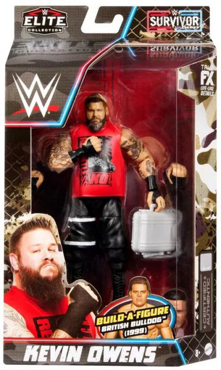 WWE Wrestling Elite Collection Survivor Series Kevin Owens Action ...