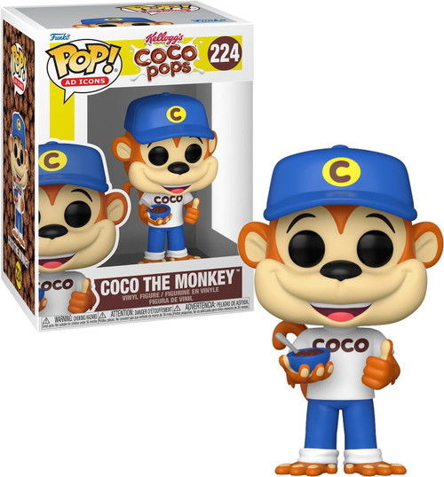 Funko Kelloggs POP AD Icons Coco the Monkey Vinyl Figure - ToyWiz