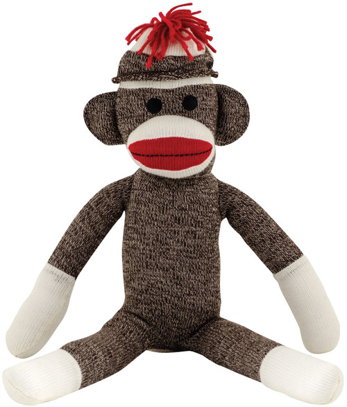 Sock Monkey Sock Monkey 20 Plush Schylling - ToyWiz