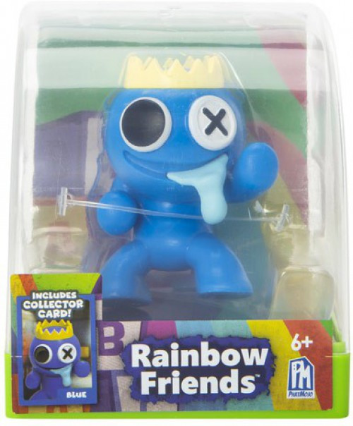 Rainbow Friends Blue 2.5 Figure Collector Card PhatMojo - ToyWiz