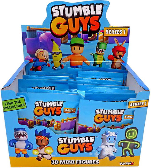 Stumble Guys 3D Mini Figure 2.5 Mystery Box 18 Packs - ToyWiz