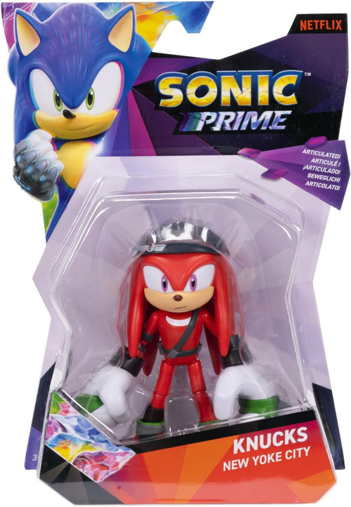 Sonic The Hedgehog Prime Knucks 5 Action Figure New Yoke City Jakks ...