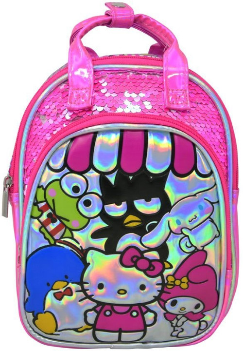 Hello Kitty Hello Kitty Friends Deluxe Sequin Mini Backpack Fast ...