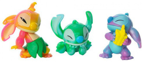 Disney Spring 2024 Stitch 2 Mini Figure 3-Pack Just Play - ToyWiz