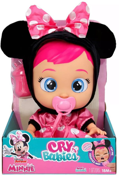 Cry Babies Disney Junior Inspired by Minnie Mouse Doll IMC Toys - ToyWiz
