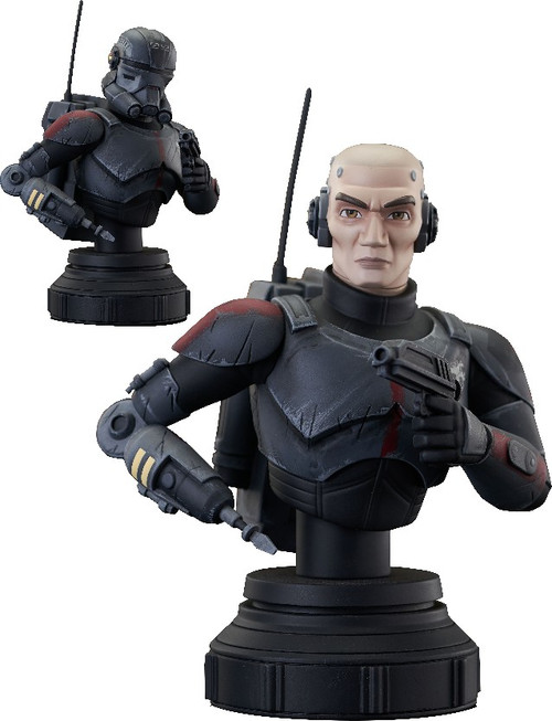 Star Wars Clone Wars Echo 17 Mini Bust Diamond Select Toys - ToyWiz